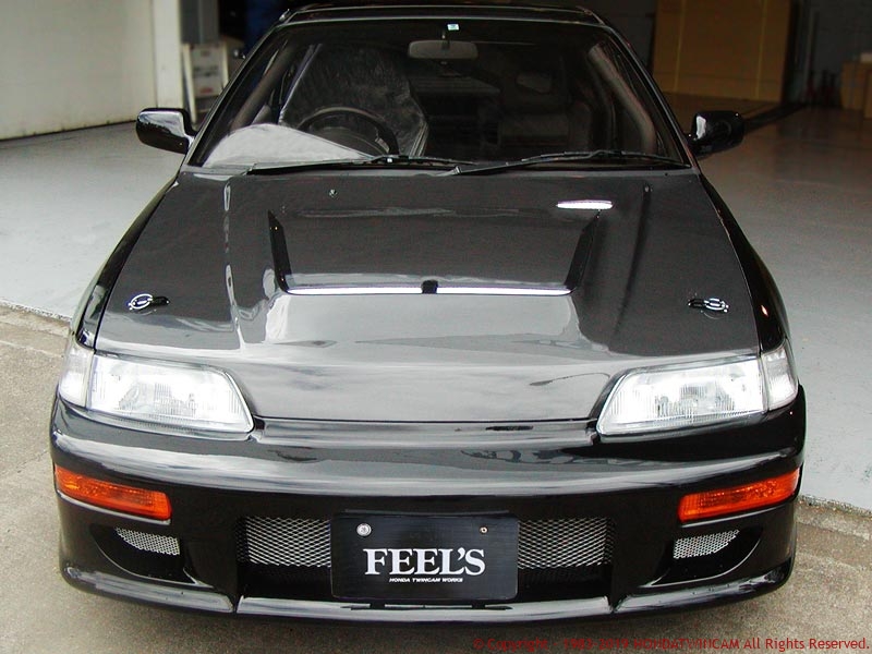 HONDA CIVIC/CR-X EF8/EF9 – Interior ＆ Exterior：軽量ボンネット（ノーマル形状・エアダクト付 ...
